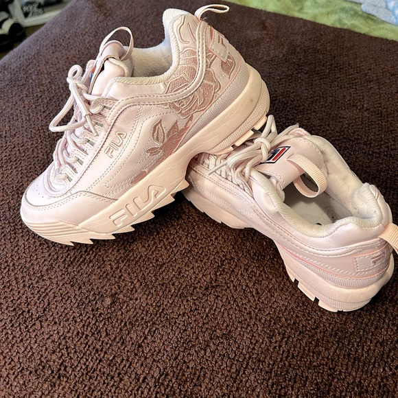 Fila | Shoes | Womens Pink Rose Fila | Poshmark